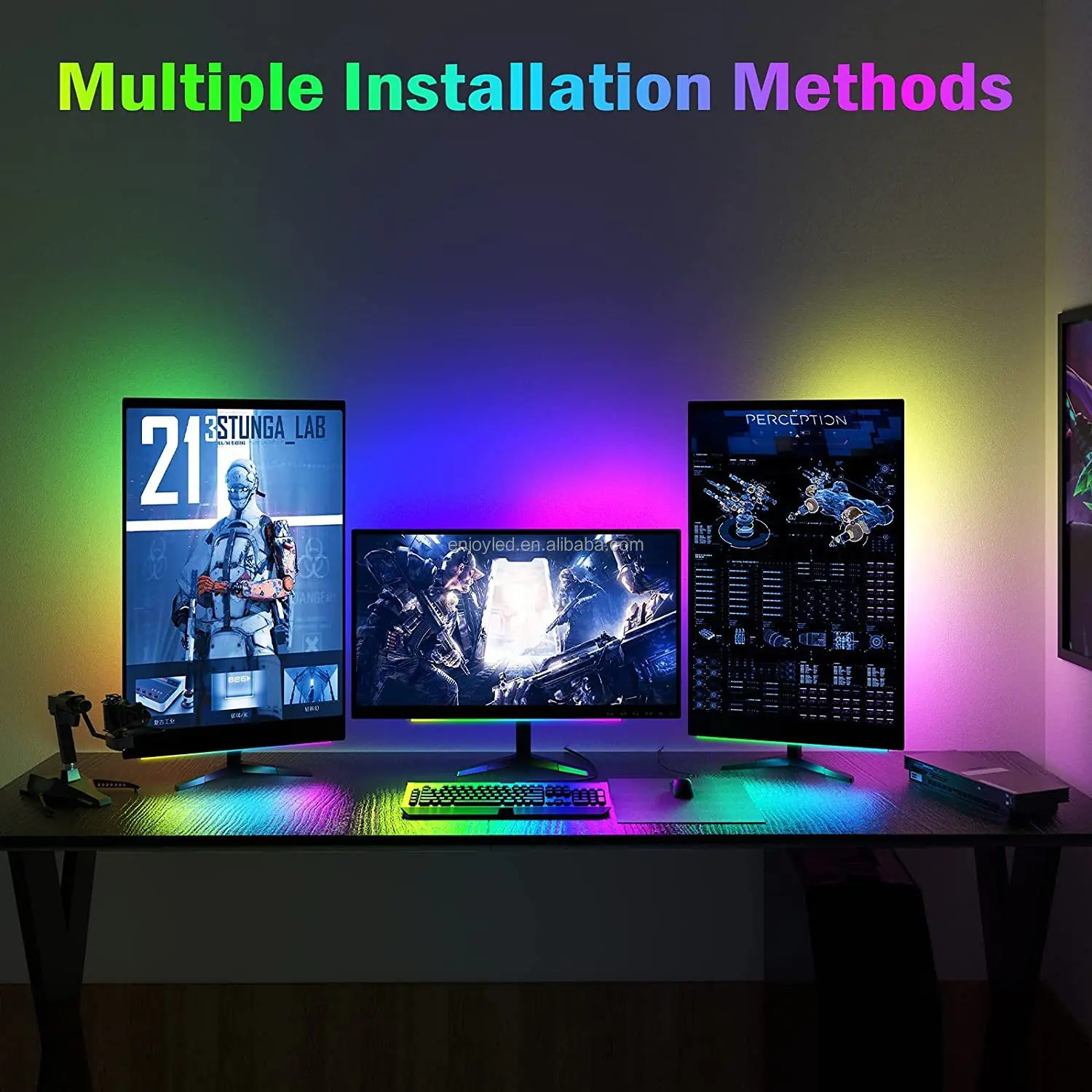 Rgbcw Environment Game Light Display Atmosphere Backlight 5vusb Desktop ...