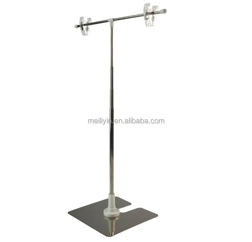 Metal Banner Holder - Portable Table Top Display Rack