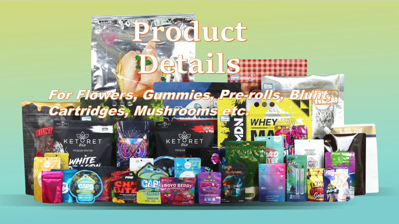 Child Proof Packaging 3.5g Plastic Bags Print Cali Packs Custom - Buy 3 ...