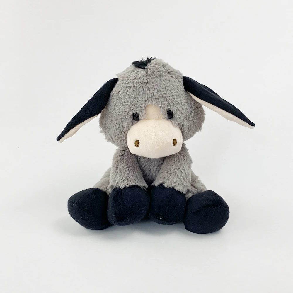 Custom Plush Stuffed Cute Grey Donkey Toy In 9inch - Buy Grey Donkey ...