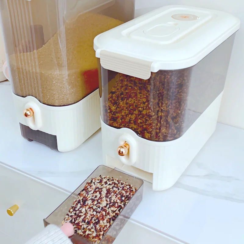 Jeko&jeko Oatmeal,Soybean,Mungbean,Red Beans Cereal Bucket For Kitchen ...