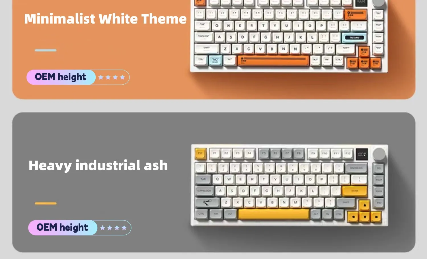 Gaming Keyboard OEM - 81 Key LED Backlit Mechanical Keyboard