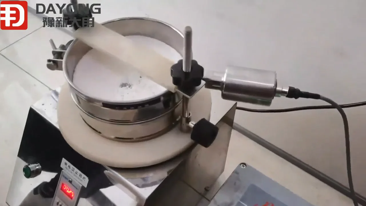 5 Microns Sieves Lab Test Vibrating Screen With Ultrasonic Device - Buy ...