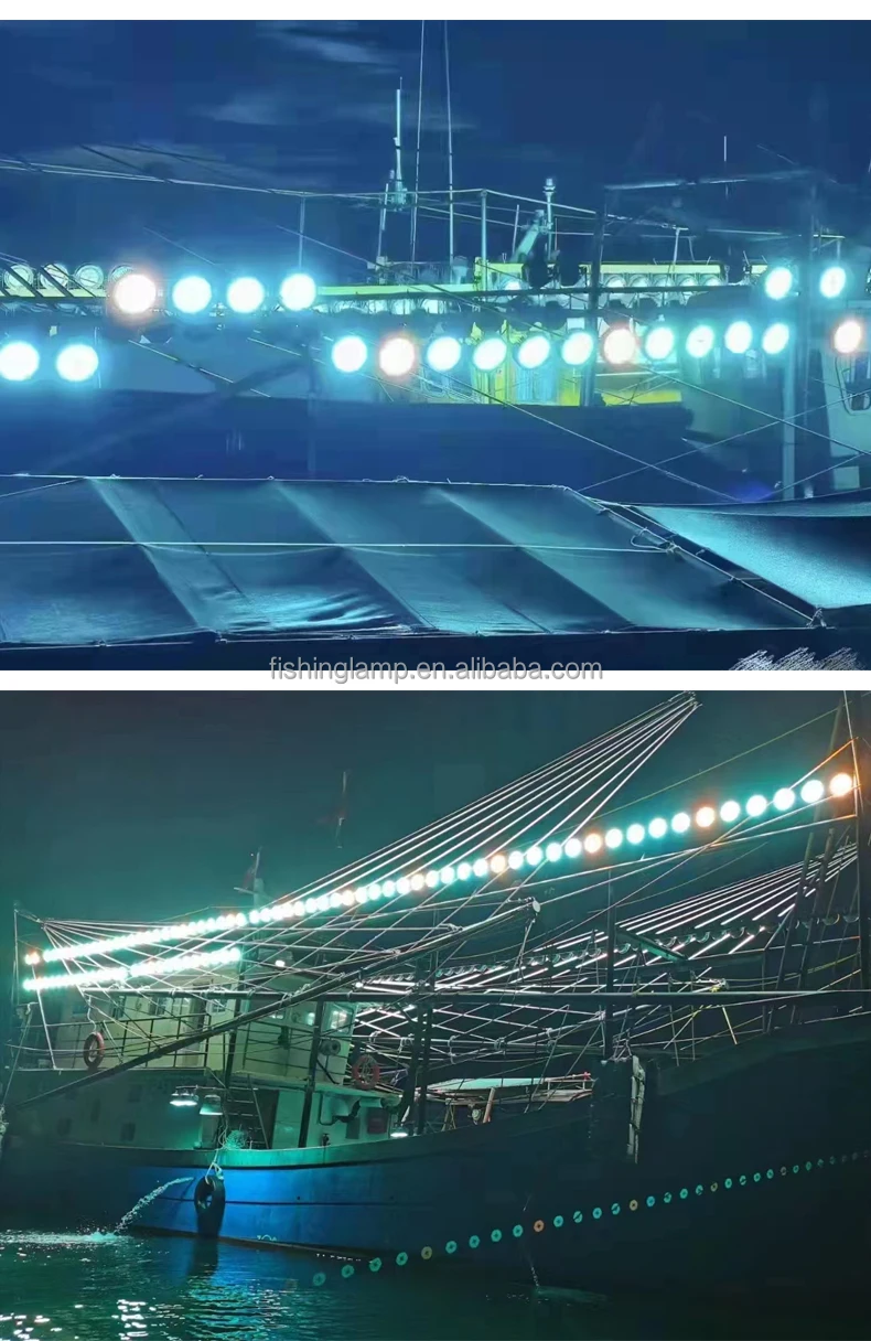 2023 New Led Fishing Light Over Water Aluminium Led Fish Finder Lamp ...