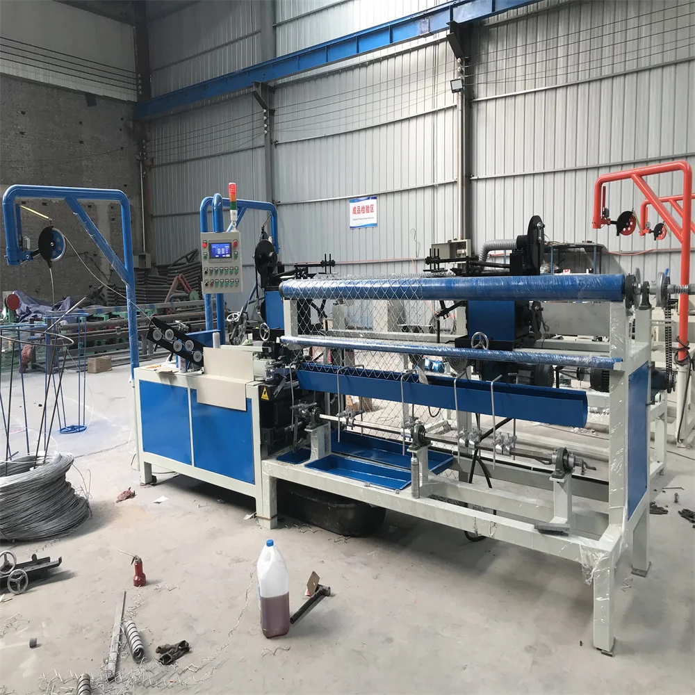 Fence Machine Chain Link Fence Equipment Wire Mesh Makingmachinechain ...