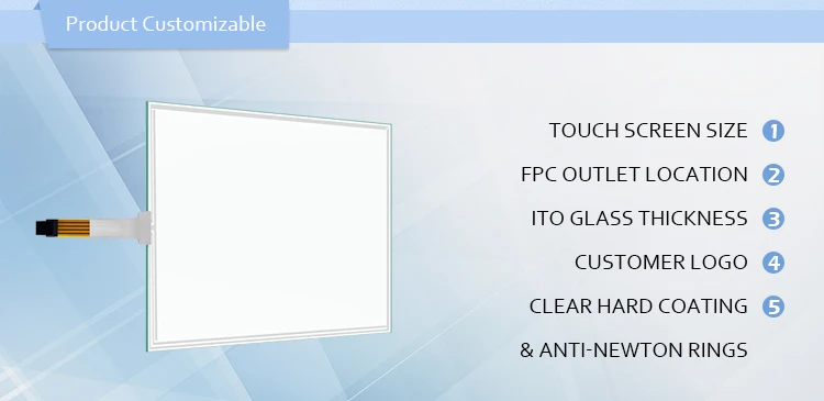 Greentouch 17 Inch Ito 4 Wire Resistive Touchscreen For Industrial ...