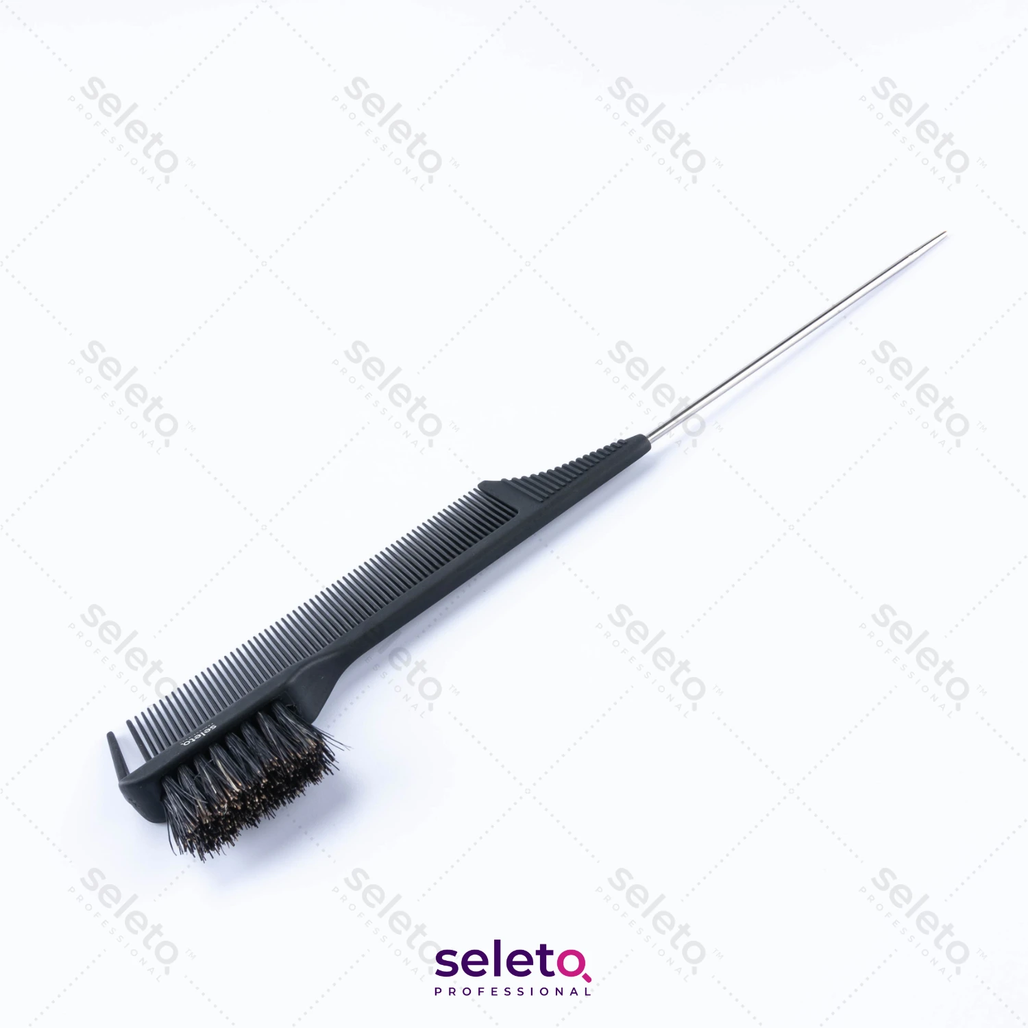 Wholesale 3 in 1 Edge Brush Comb - Customizable Edge Control