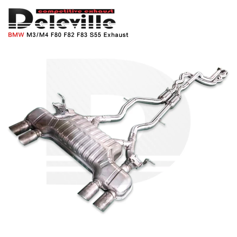 2014-2019 Exhaust Pipes Stainless Steel Performance Exhaust Equal ...