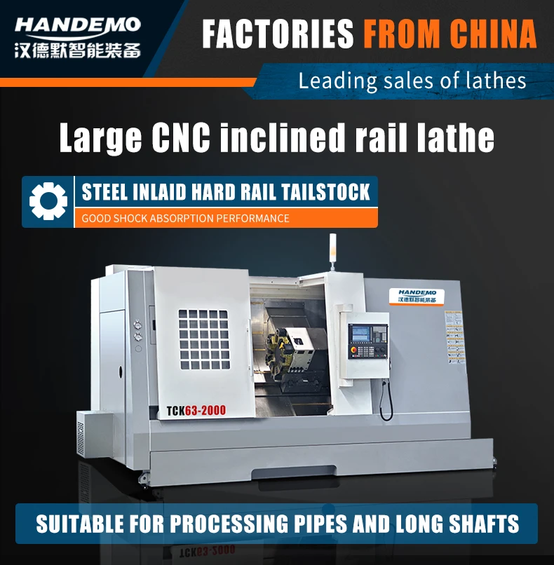 Inclined Bed Cnc Lathe China Cnc Lathe Horizontal Incline Slant Bed Cnc ...