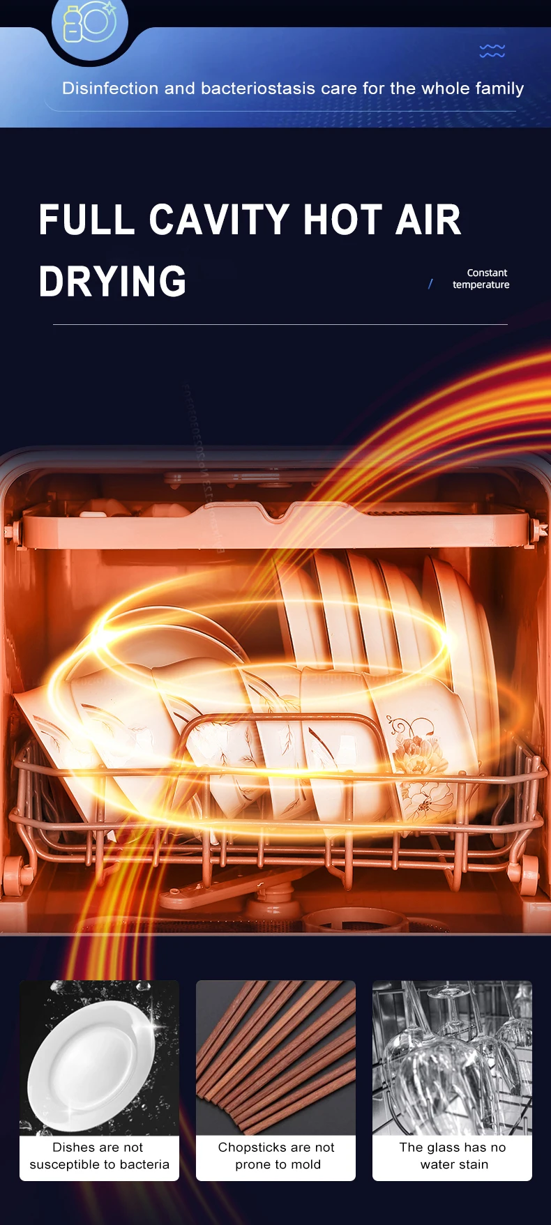 Mini Drawer Dishwasher - Intelligent & Portable Kitchen Appliance