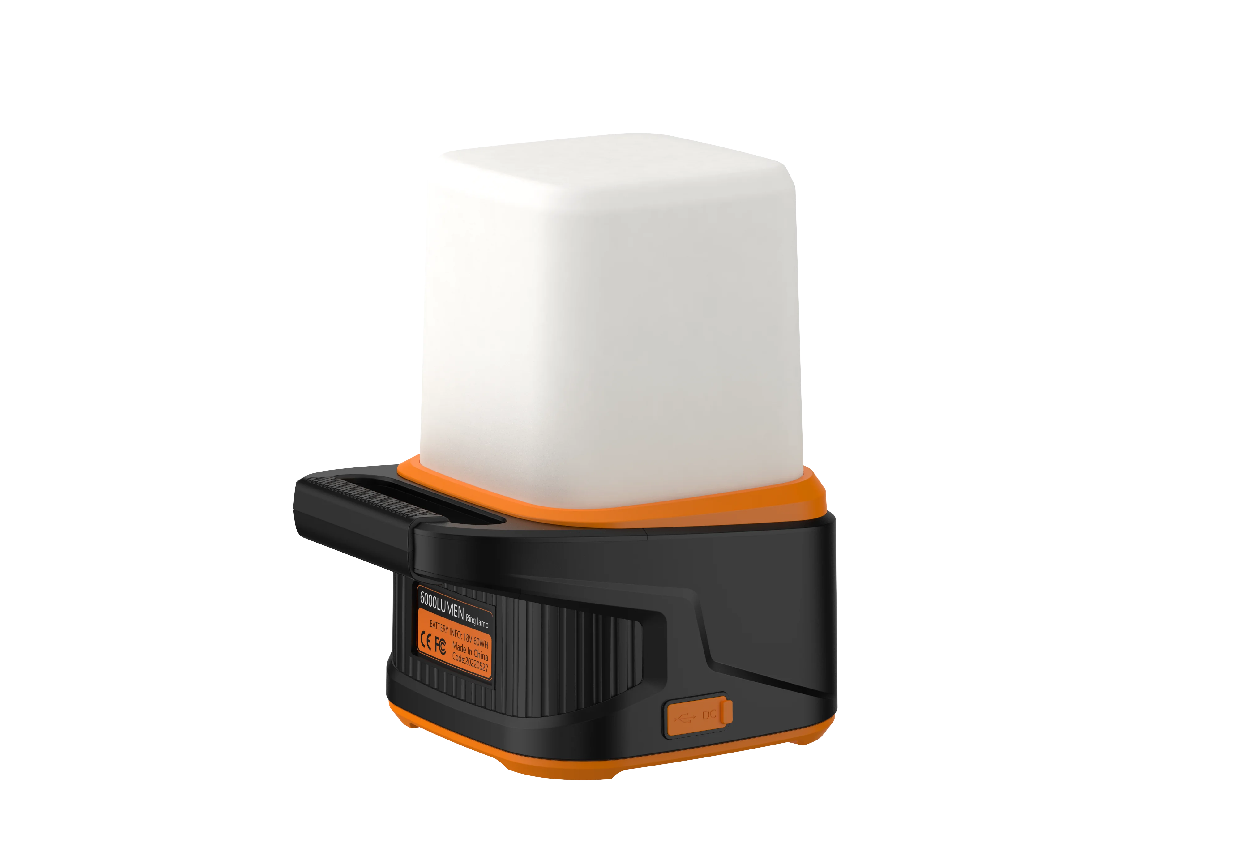 360° Area Light Rechargeable Work Light 300/6000 Lumen Job Site Outdoor ...