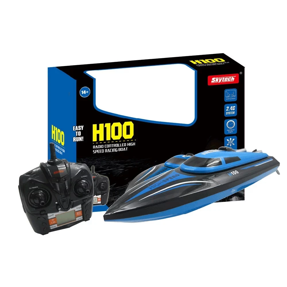 2023 Newest Skytech H100 30km/h 2.4ghz 4 Channel Racing Rc Boat Ship ...