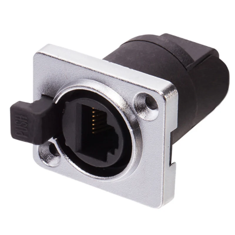 Shell Male RJ45 Cable Chassis for Ethernet OEM Professional