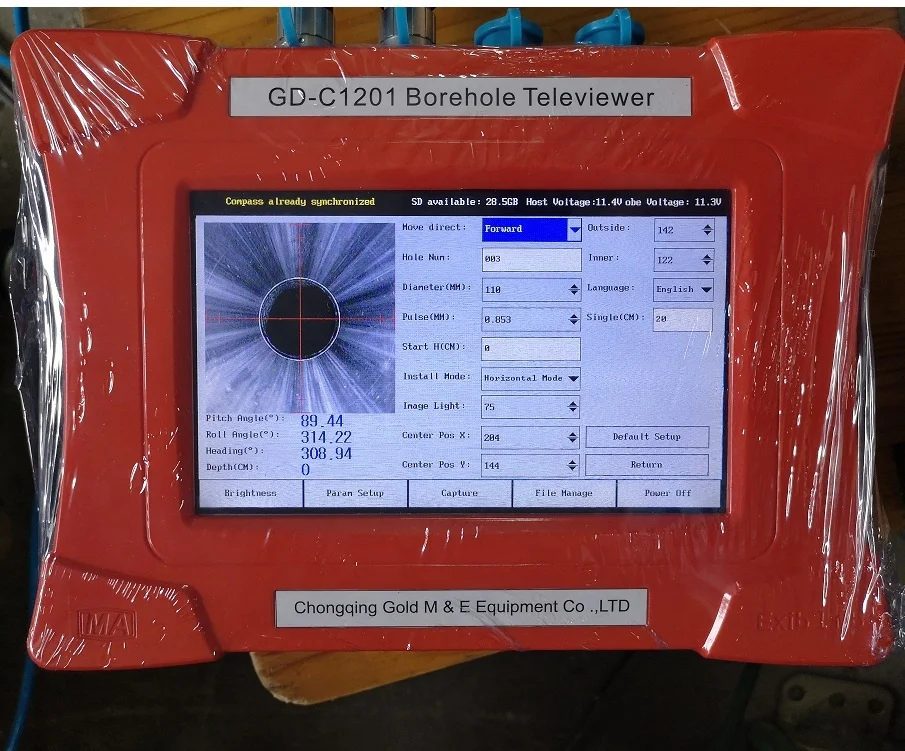 Borehole Camera CCTV - Inspect Water Wells & Pile Testing