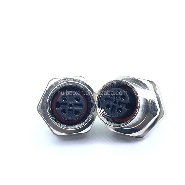 IP67 4/5/8 Pin Male/Female Straight/Right Angle M12 Plug PG7 Sensor ...