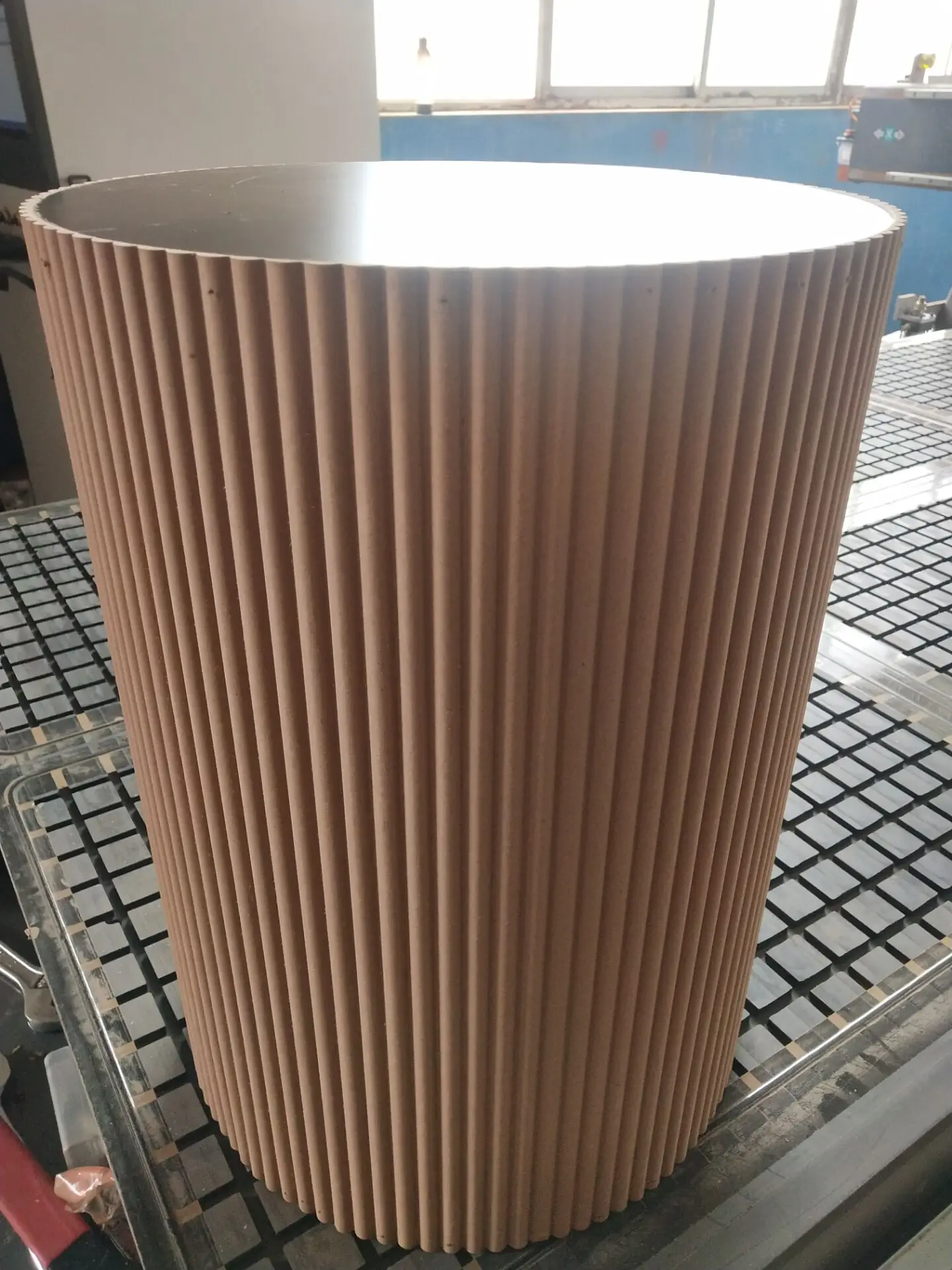 Source Textured MDF Flexible /curved /fluted Panels Building Materials ...