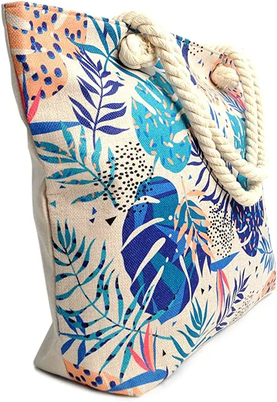 100% Cotton Canvas Beach Tote Bag for Women| Alibaba.com