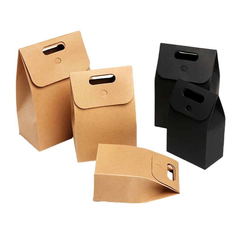 Custom Candy Cookie Snack Paper Bag Free Design Food Grade Kraft Paper ...