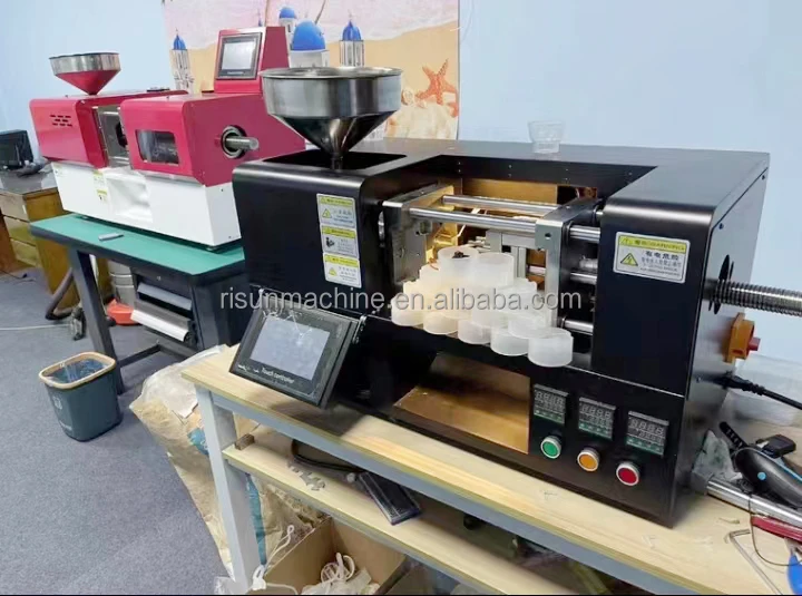 Mini Desktop Injection Molding Machines - Stock & Video