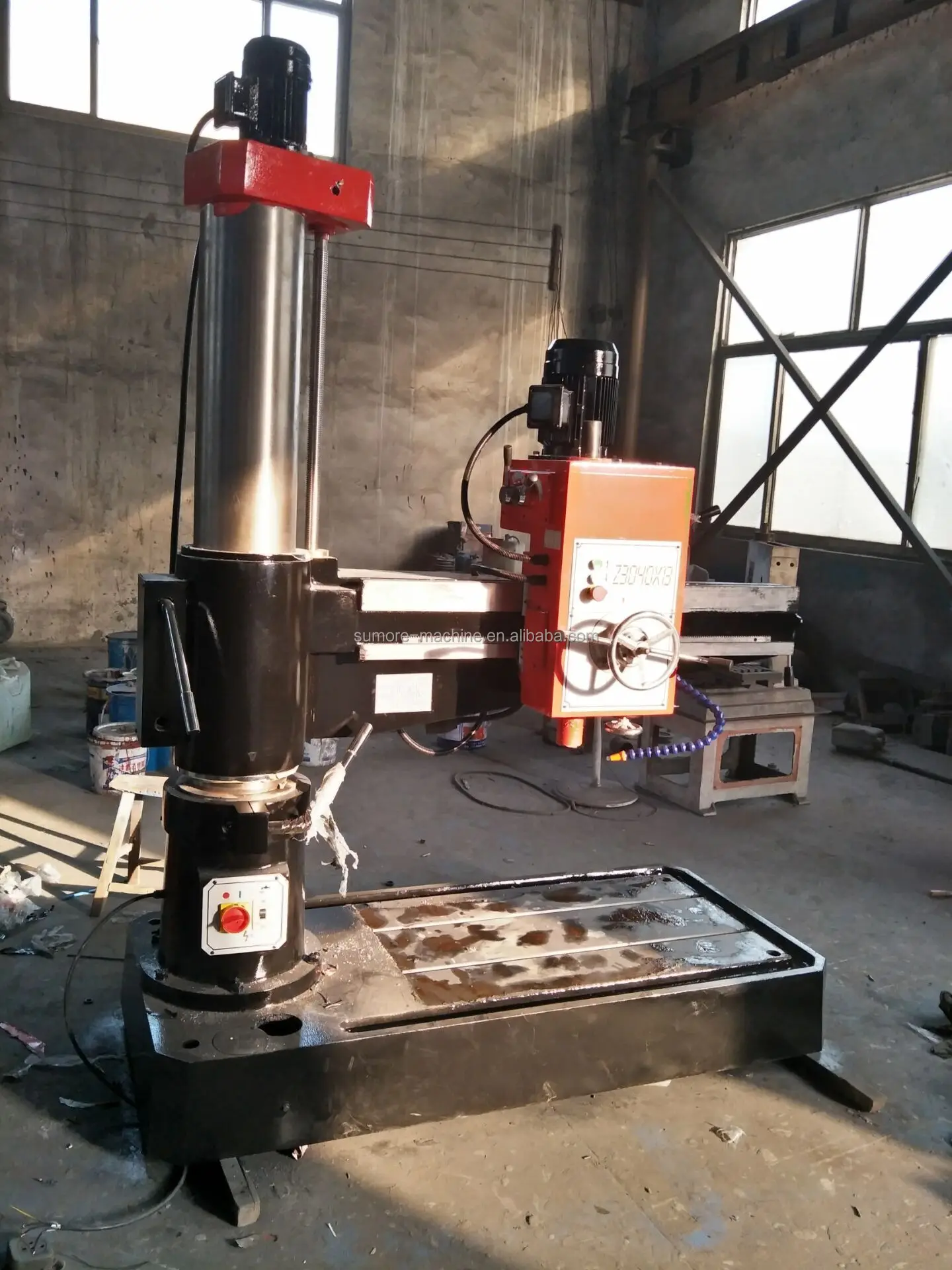 Industrial Radial Drilling Milling Machine Sumore Sp3126 Automatic Feed ...