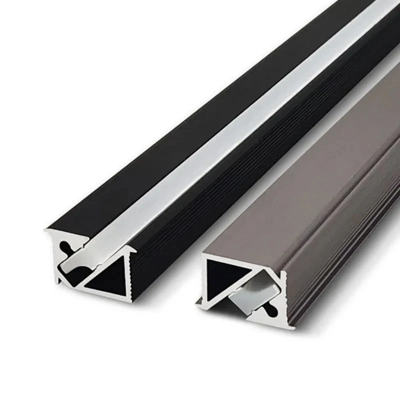45 Degree Angle LED Cabinet Light Bar W15.5*H8.6 - Recessed Aluminum ...