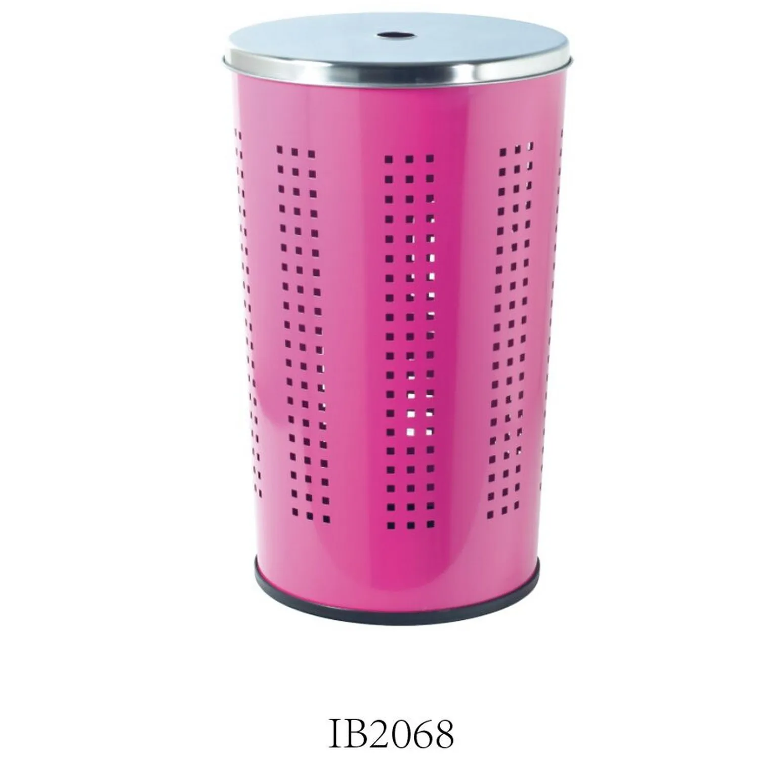 Ibarlom Modern Cylinder Stainless Steel Laundry Washing Laundry Basket ...