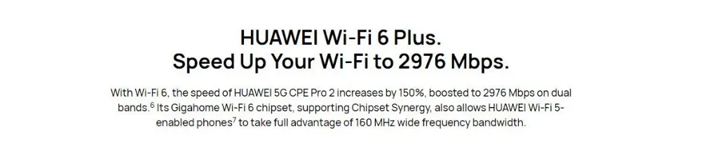 Hua-wei 5g Cpe Pro 2 H122-373 Bands N1,N3,N28,N38,N40,N41,N77,N78,N79 ...
