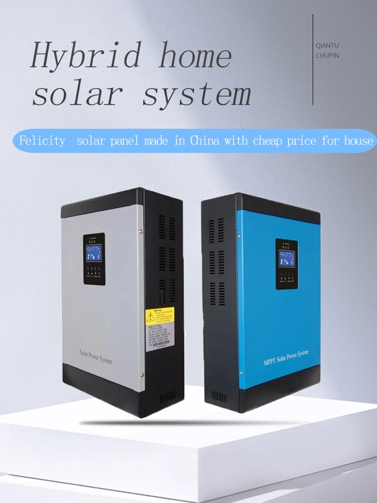 Complete Set 10kw Off Grid Solar System For Home Use Mppt Gel Battery 24 Pure Sine Wave Solar ...