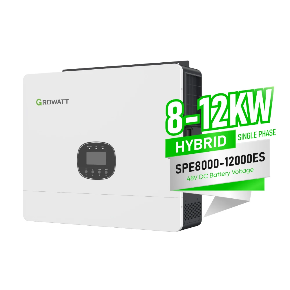 Growatt Spe8000-12000es单相太阳能逆变器8kw 10kw 12kw混合太阳能逆变器家用 - Buy Growatt ...