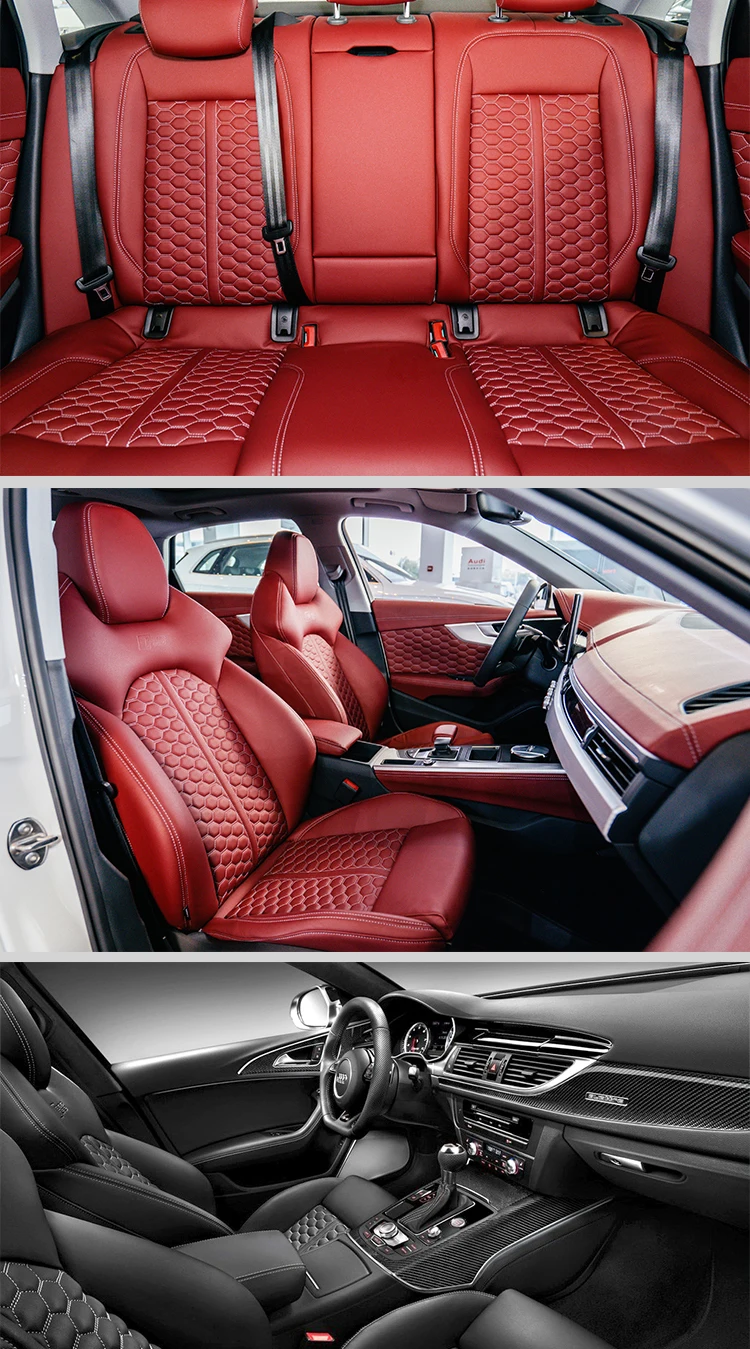 Audi Racing Seats - Custom Carbon Fiber & Leather Sport Seats