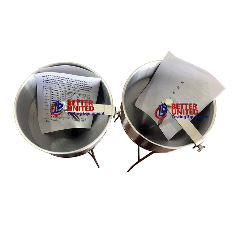 Concrete Steel Grout Flow Cone Set / Flow Cone Apparatus / Funnel Set ...