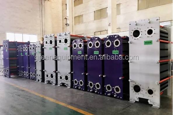 Mineral Oil Cooling In Petrochemical Industry Gasket Plate And Frame ...