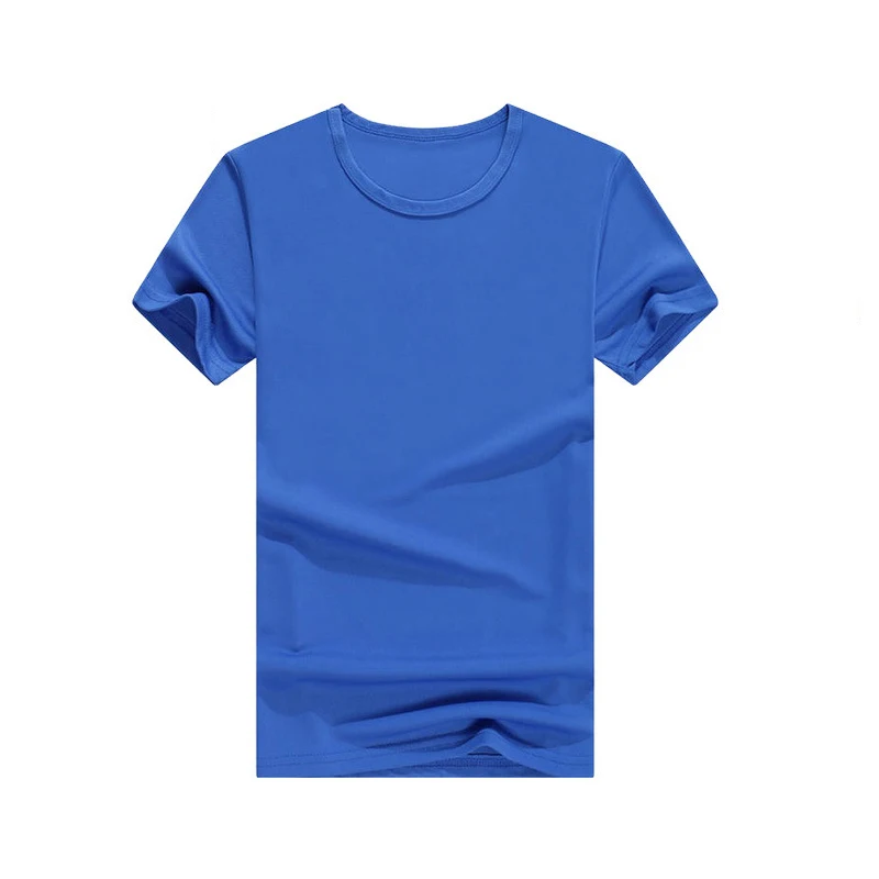 Wholesale Solid Color OEM Logo Custom Polyester T-shirts