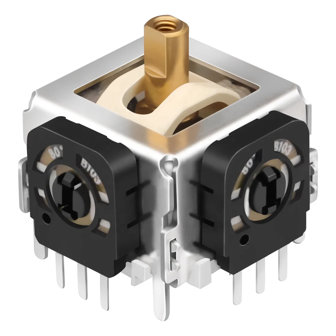 Rj1606 Metal Shaft Joystick Potentiometer Soundwell Game Controllers ...