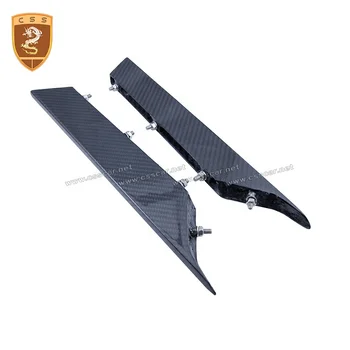 Carbon Fiber Car Front Fenders Side Strakes Blades For Aston Martin V8 ...