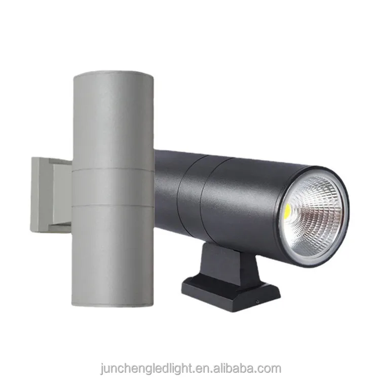 Spot Light Double Head Wall Light Dark Grey Black Surface Mounted Wall ...