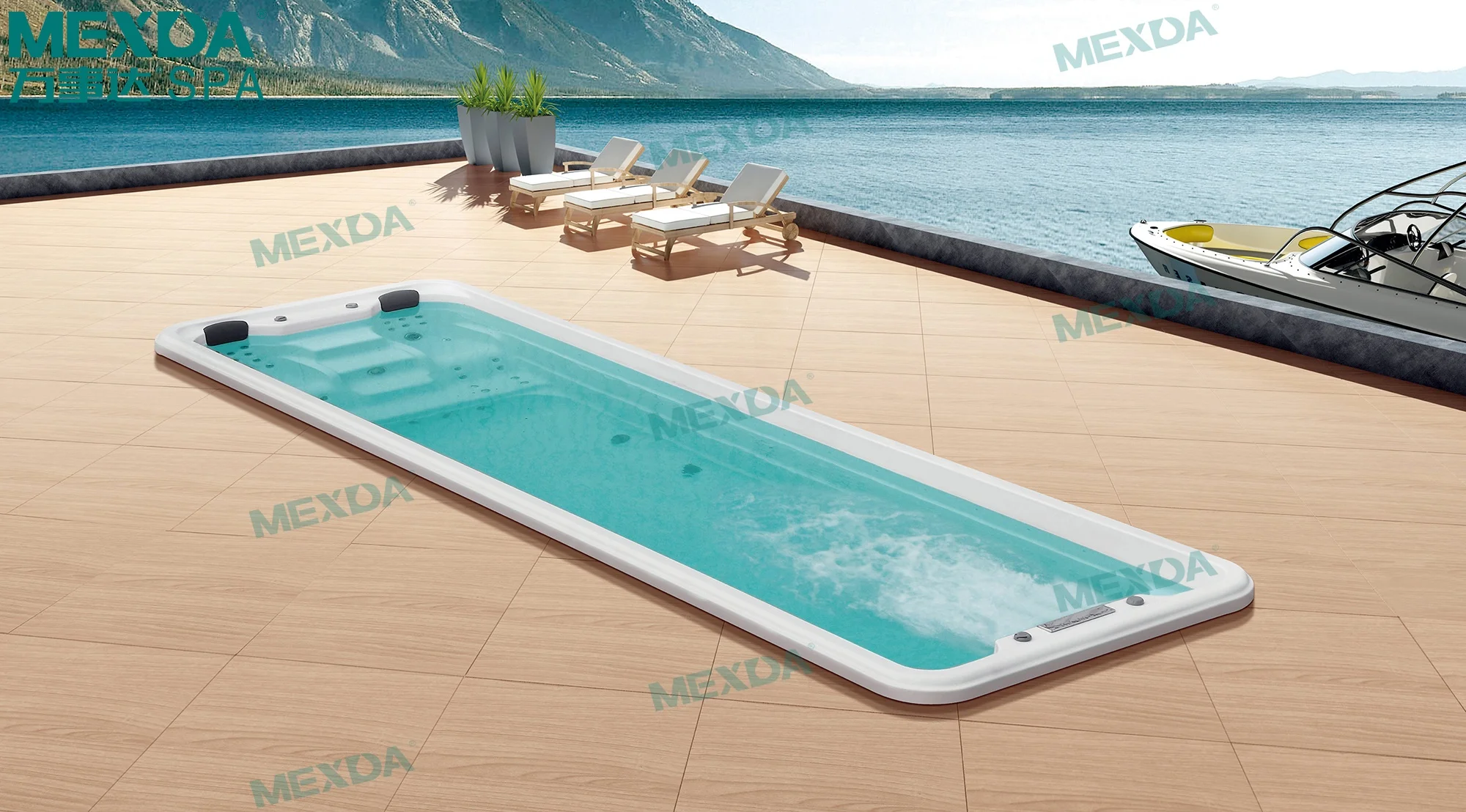 MEXDA 7meter Luxury Endless Intex Swimming Pool WS-S07B