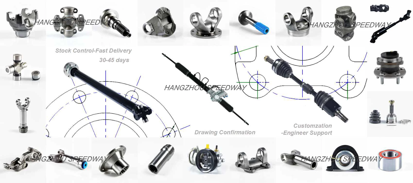 Front Driveshaft Assembly Mercedes-Benz 1644100501 1644100701 938-077 ...