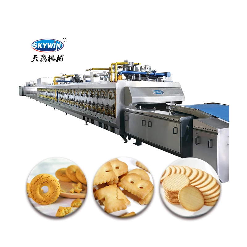 Full Automatic Biscuit Production Line Mini Biscuit Making Machine ...