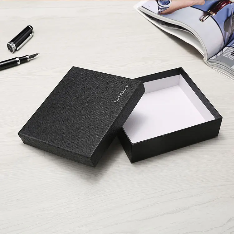 Luxury hardcover wallet gift boxes, promotional gift hard cover men ...