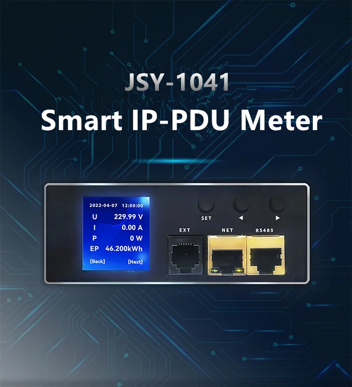 Intelligent Pdu Meter Humidity Temperature Sensing Data Center Rooms ...