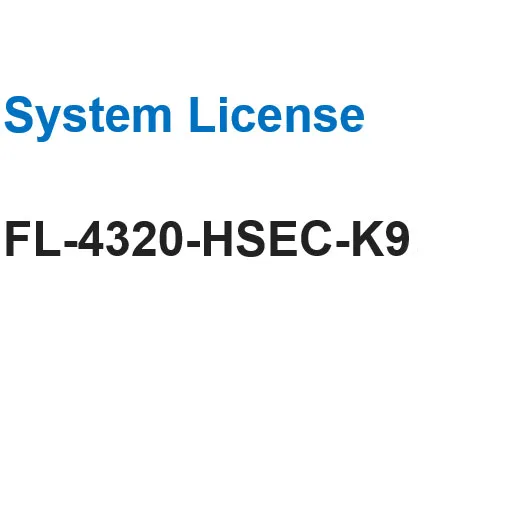 FL-4320-HSEC-K9 System License Solidworks License Lifetime In Stock ...