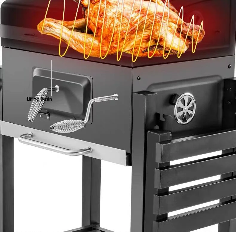 Gourmet Charcoal Grill - Portable BBQ for Outdoor Cooking