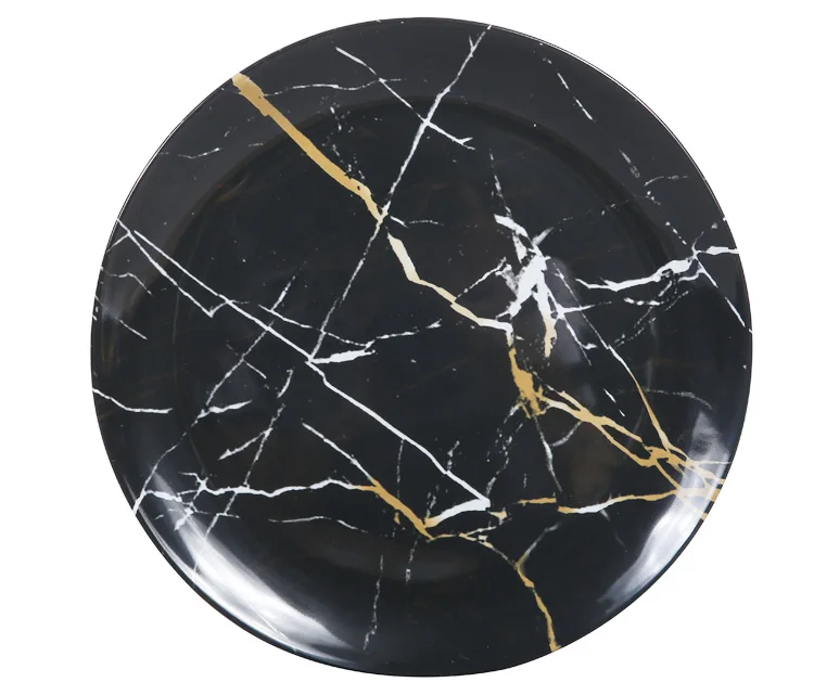 Set Piatti Neri Ristorante Melamina Black Plates Set,Oem Odm 9" 11 ...