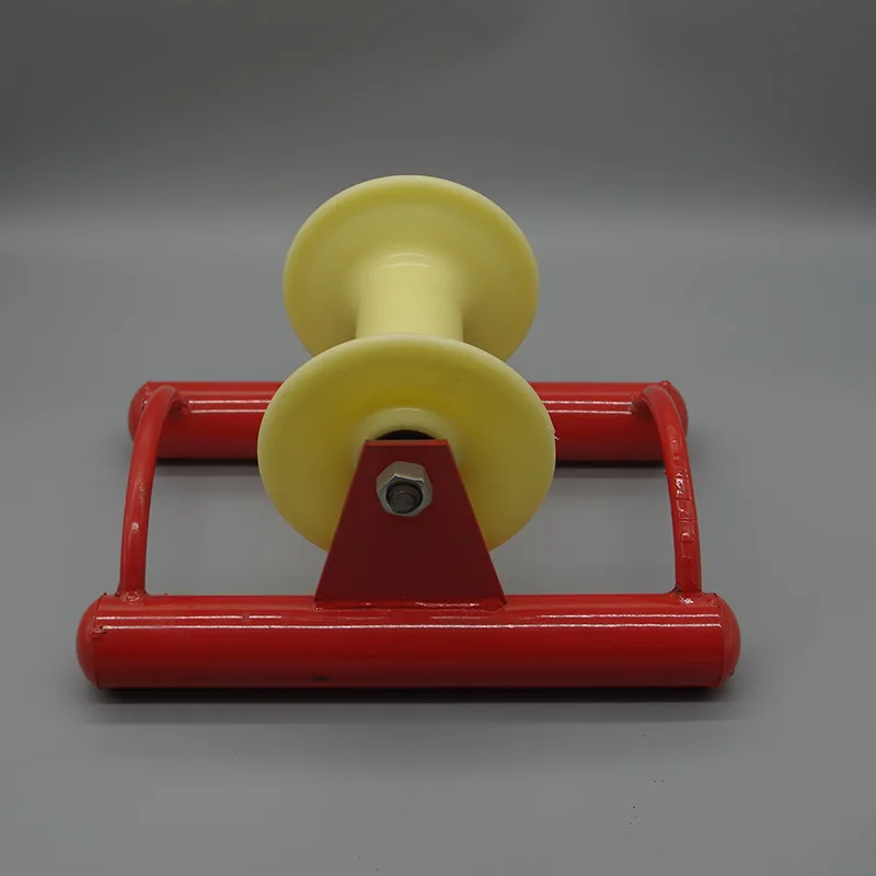 Triple Electrical Power Cable Guide Roller Ground Roller Cable Guide ...