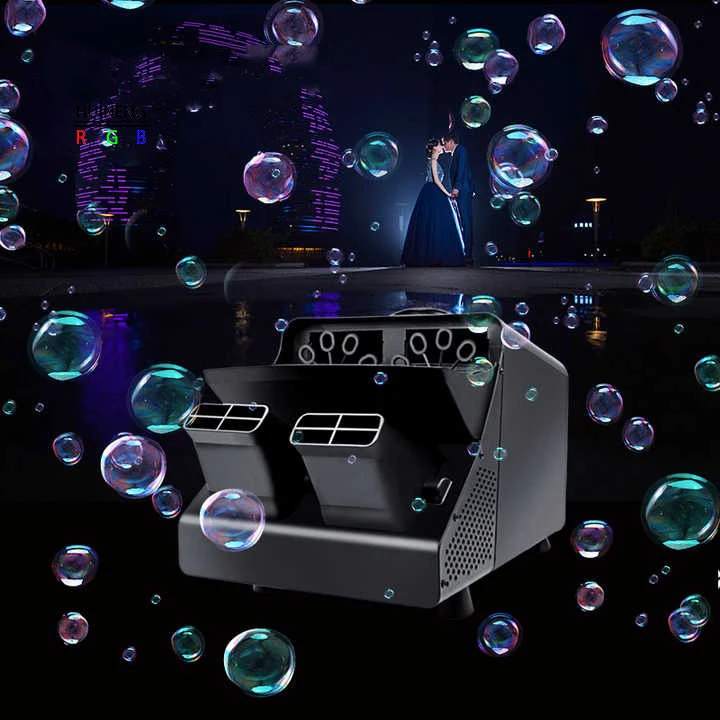 Stage Effect 300w Double Wheel Dmx512 Bubble Machine for Dj Ktv Disco ...