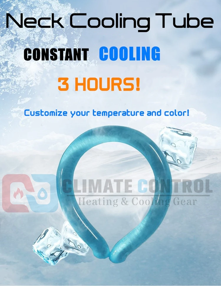 New 2021 Pcm Magic Ice Neck Tube Neck Cooler Phase Change Material Ice ...