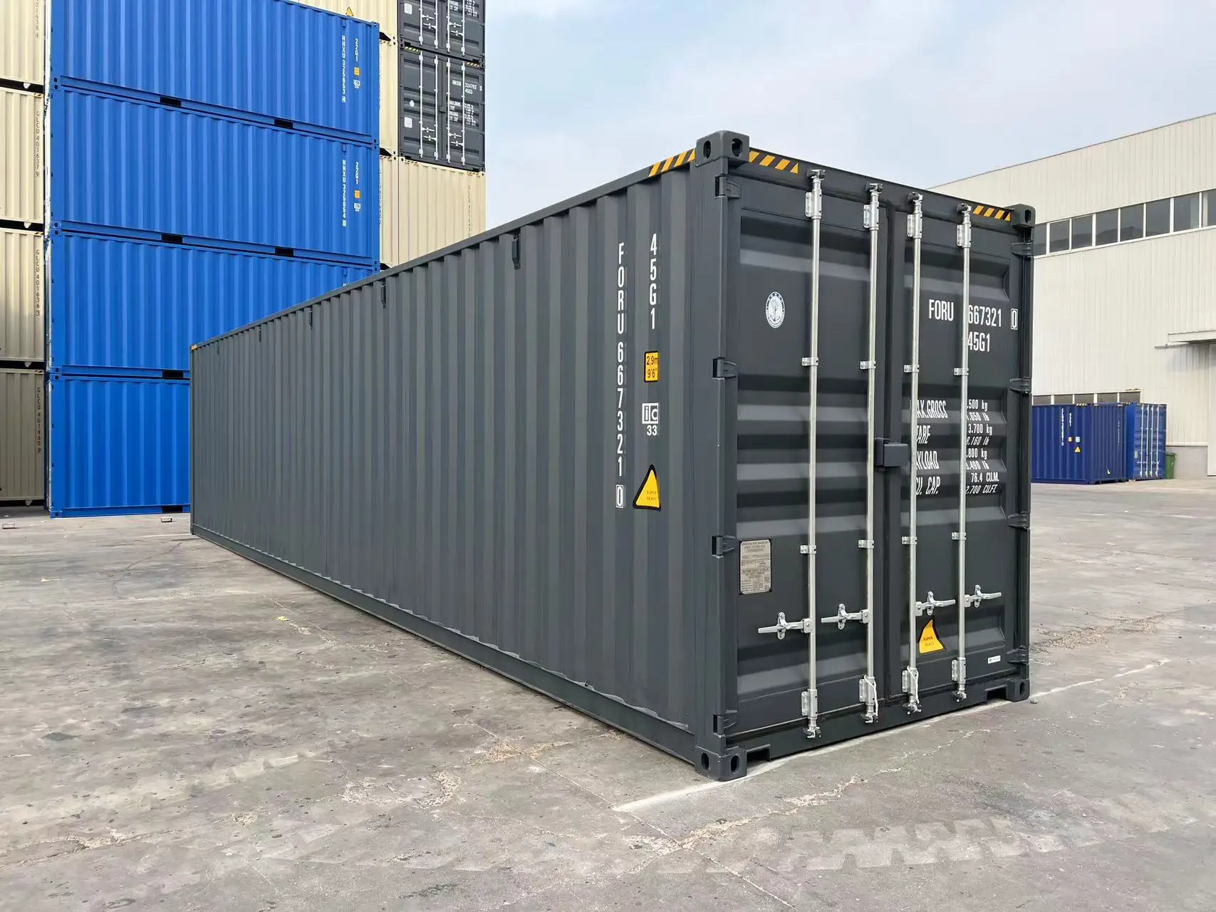Qingdao Rayfore High Quality 40FT High Cube Dry Shipping Container ...