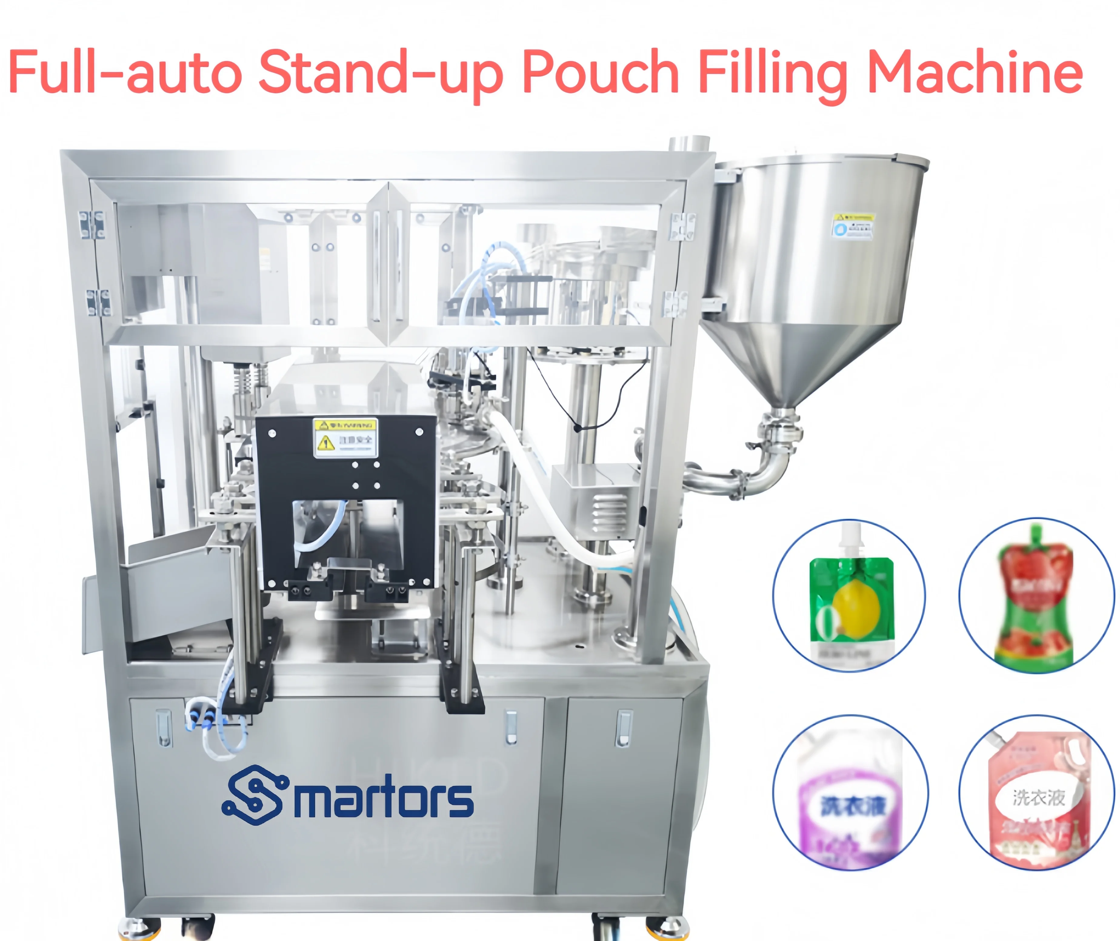 All - in - One Automatic Stand - up Pouch Filling Machine: Precise ...