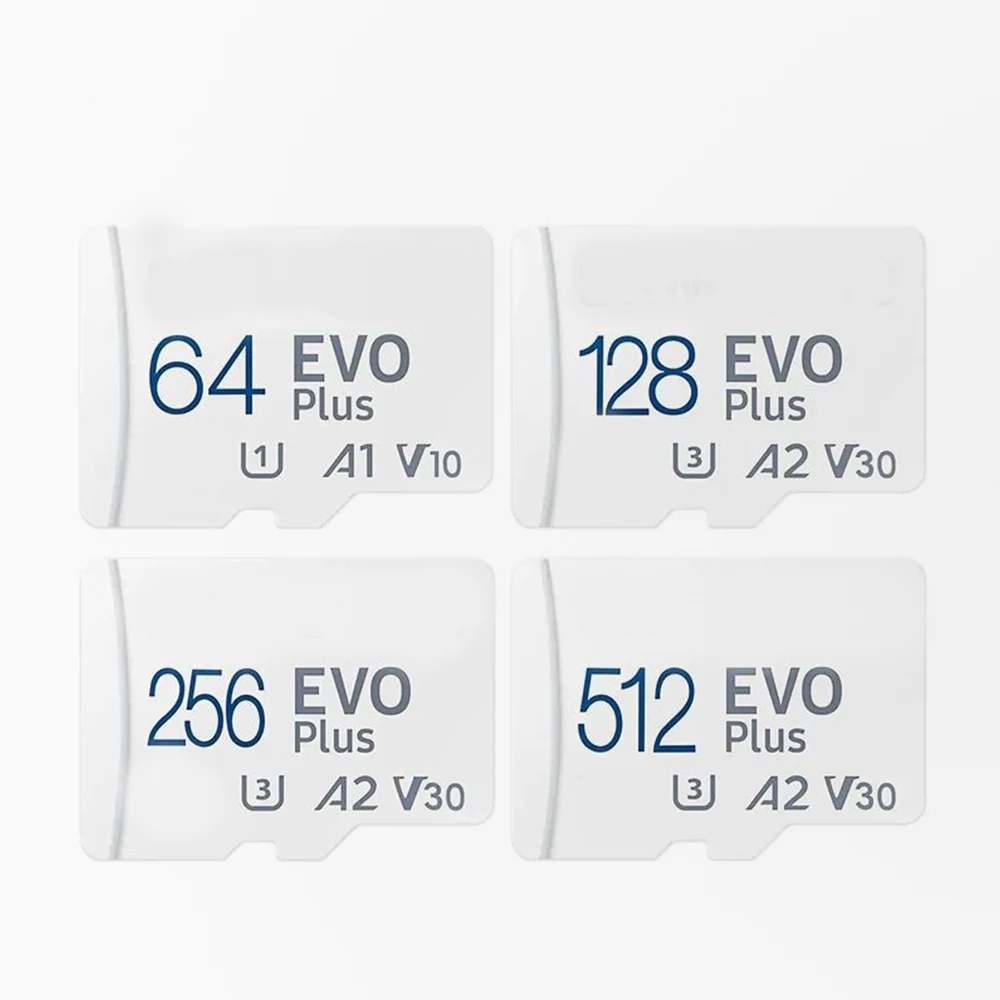 Original Evo Plus Memory Card 64gb 128gb 256gb 512gb Up To 130m/s Sd ...
